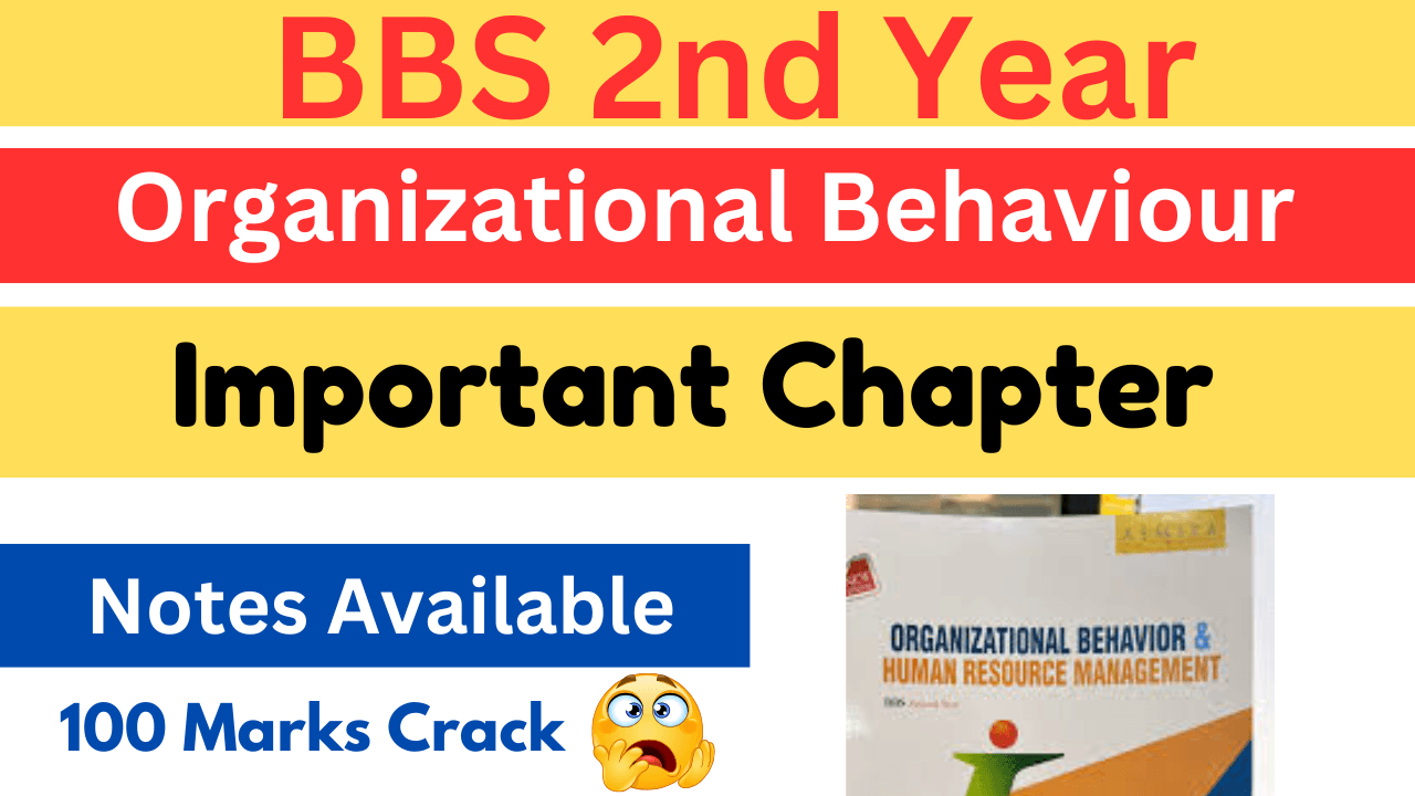 BBS 2nd Year Organizational Behavior Notes - NDGURU