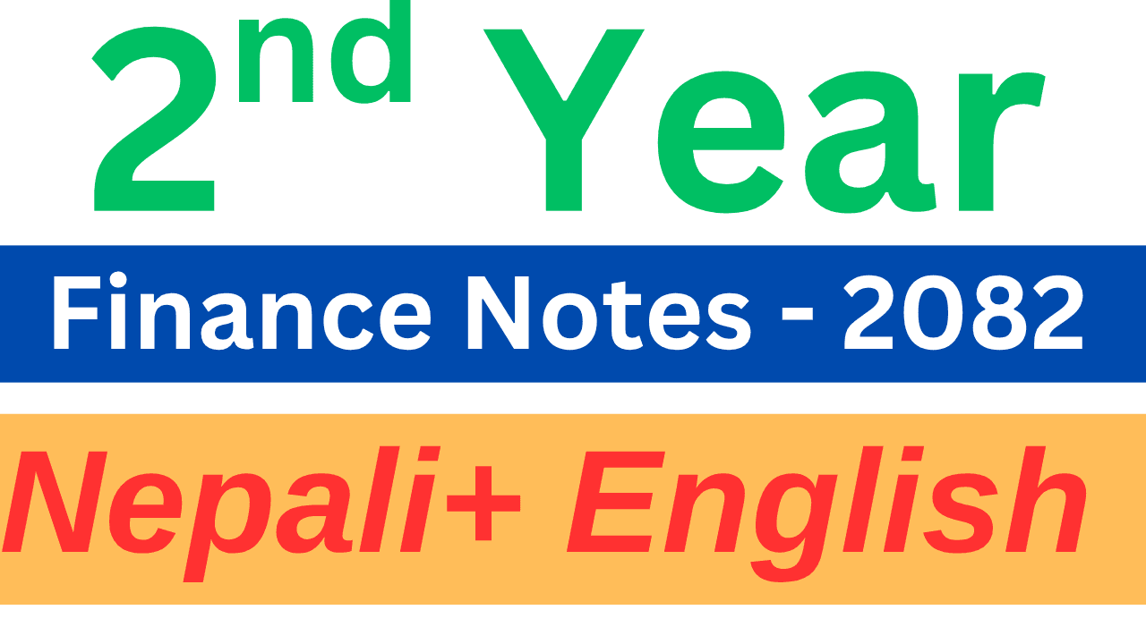 BBS 2nd Year Finance Notes 2082 & Model Questions PDF