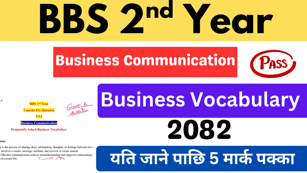 business vocabulary bbs 2nd year